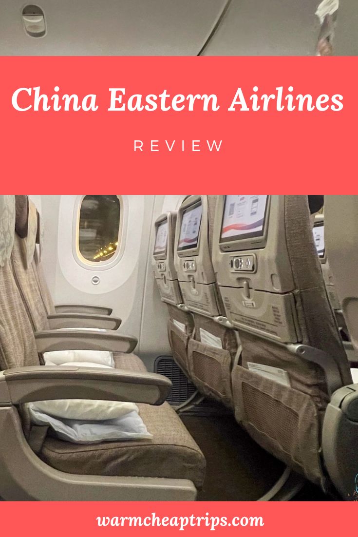 Volare con China Eastern - la mia esperienza - WarmCheapTrips